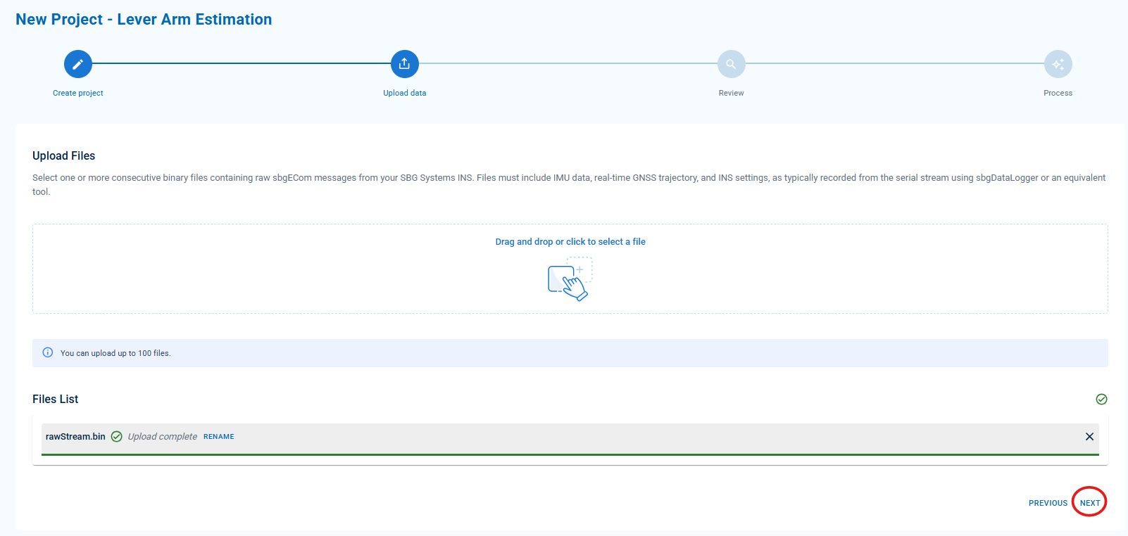 How to use Qinertia Cloud for INS/GNSS lever arms estimation