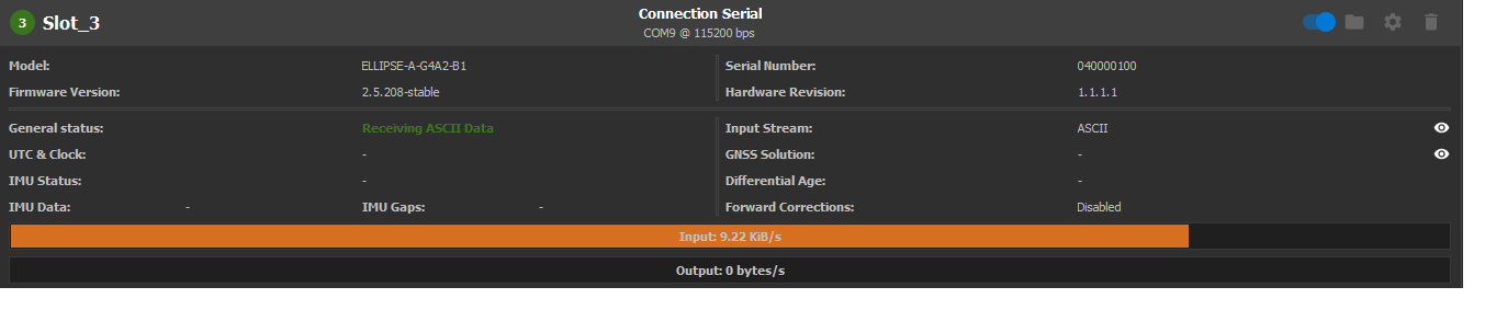 UART Baud Rate and Output Rate