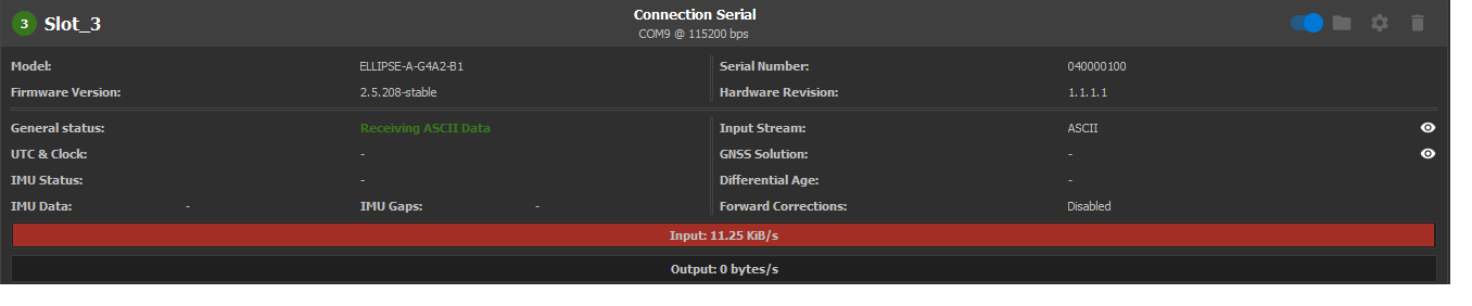 UART Baud Rate and Output Rate