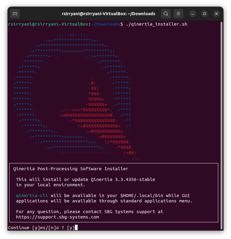 Installing the software